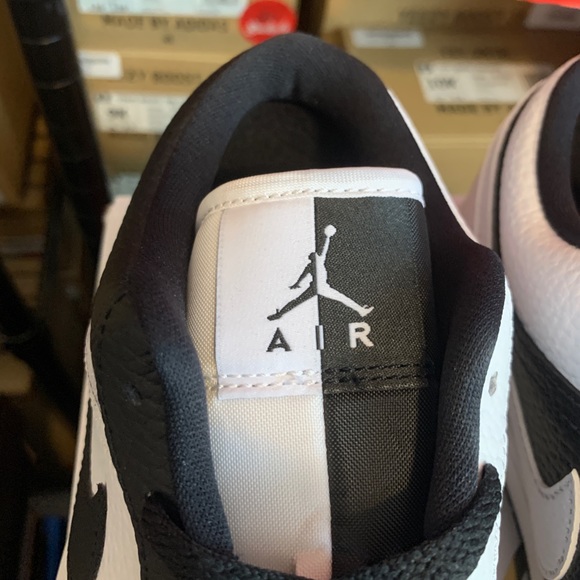 Jordan | Shoes | Nike Air Jordan Low Se Homage White Black Split Shoes ...